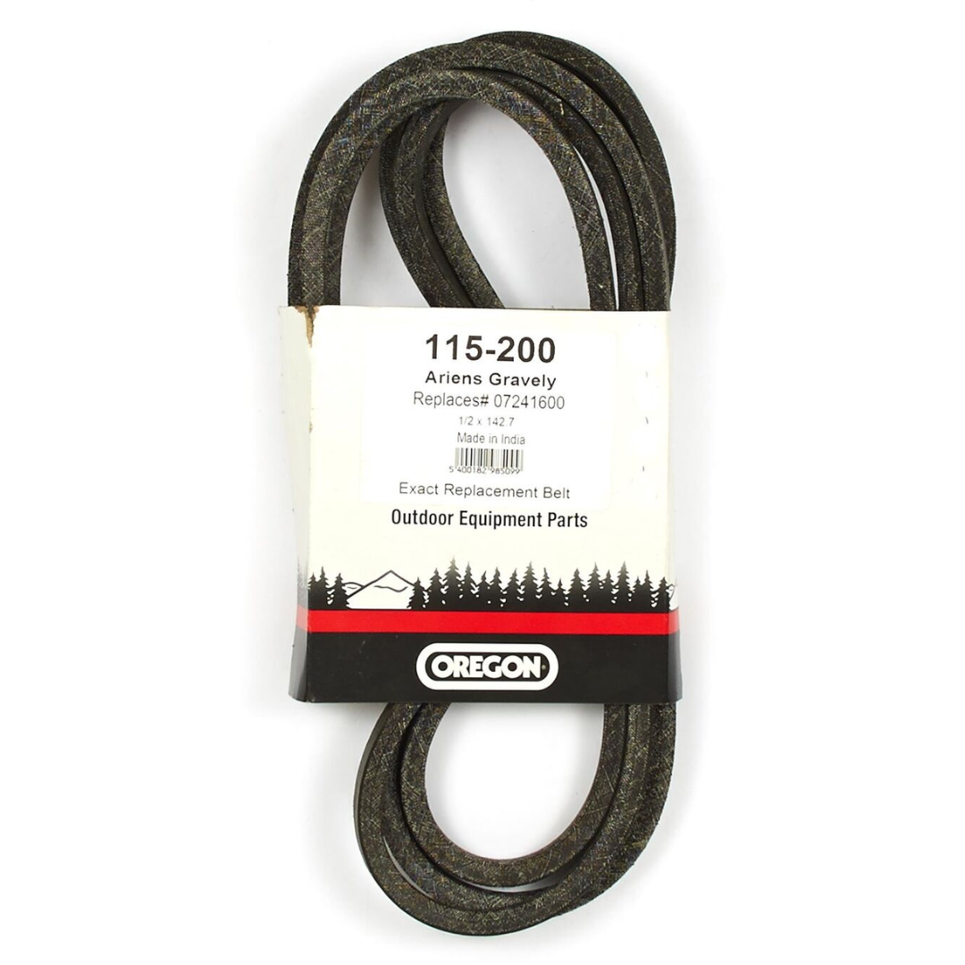 Oregon 115-200 Standard Belt for Deck Drive, 1/2" x 142-3/4" | Equipatron