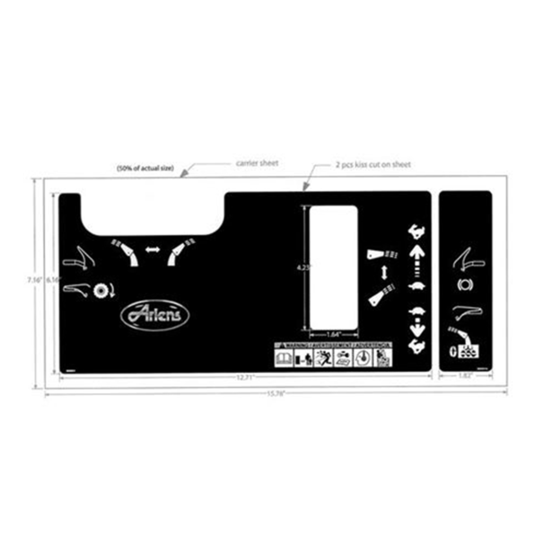 Ariens 08000011 Control Decal | Equipatron